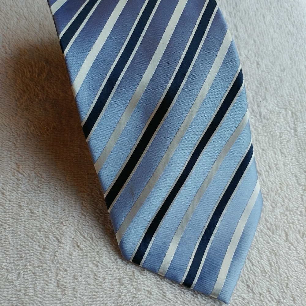 Daniel Ellissa Periwinkle Blue Satin Neck Tie - Gem